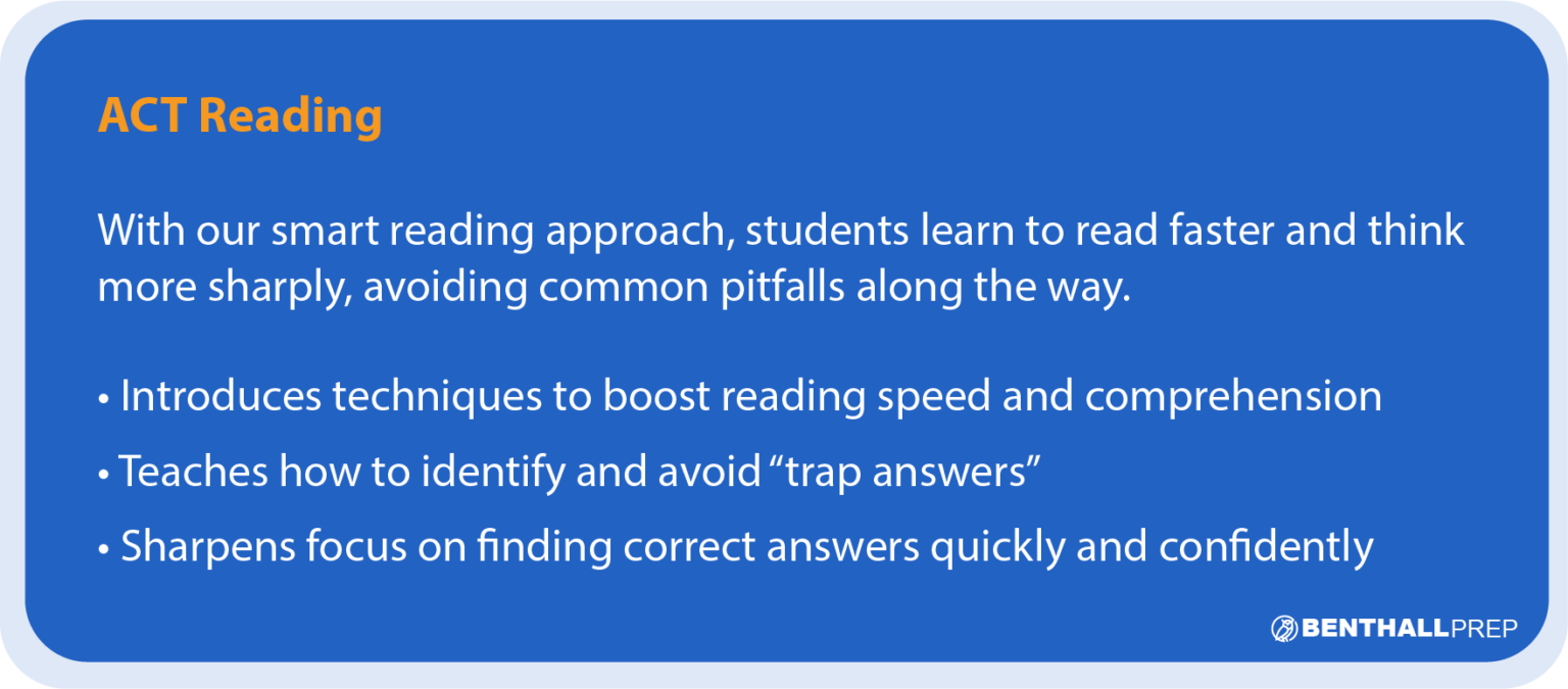 ACT Prep in Charlotte, NC - Benthall Test Prep